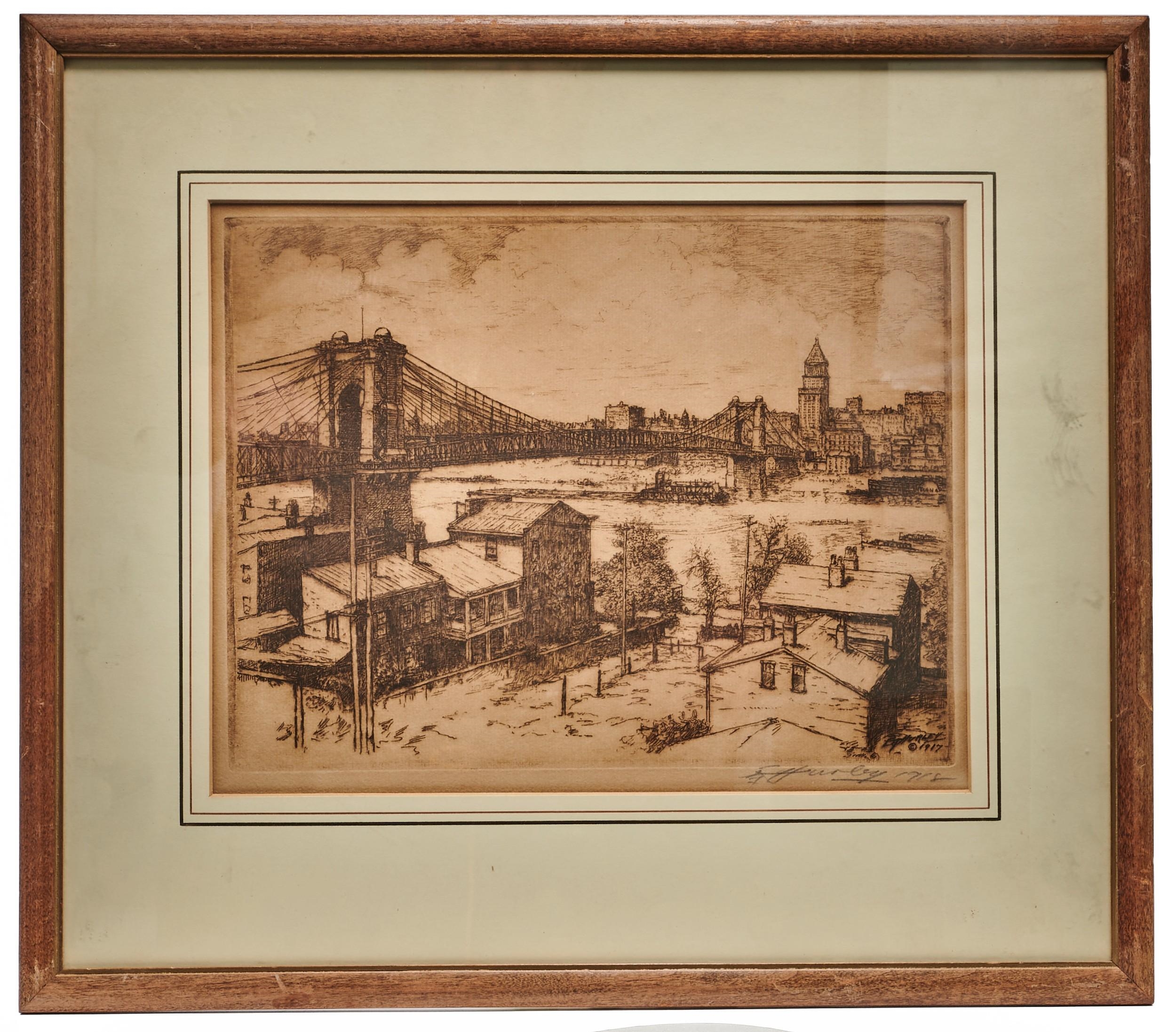 Edward Hurley | etching (1918) | MutualArt