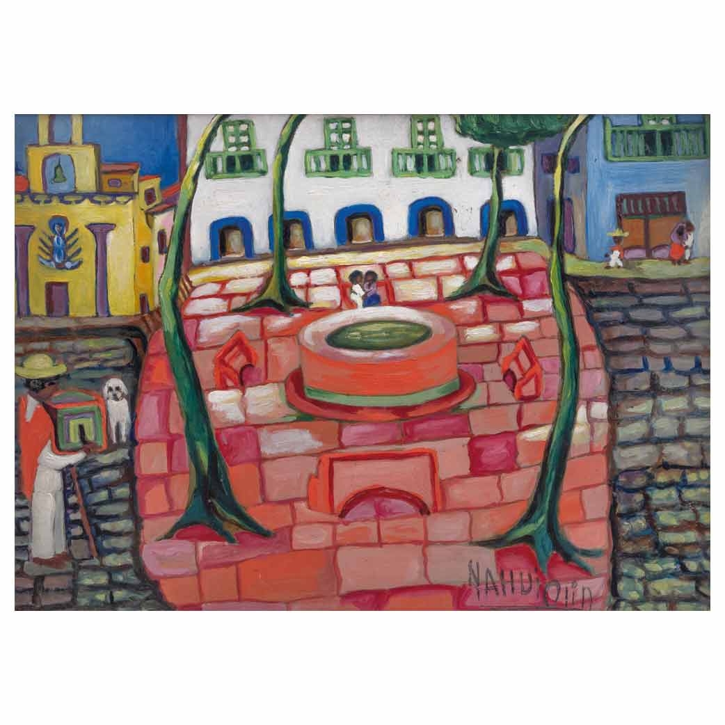 Nahui Ollin La Plaza Del Pueblo Circa 1933 Mutualart