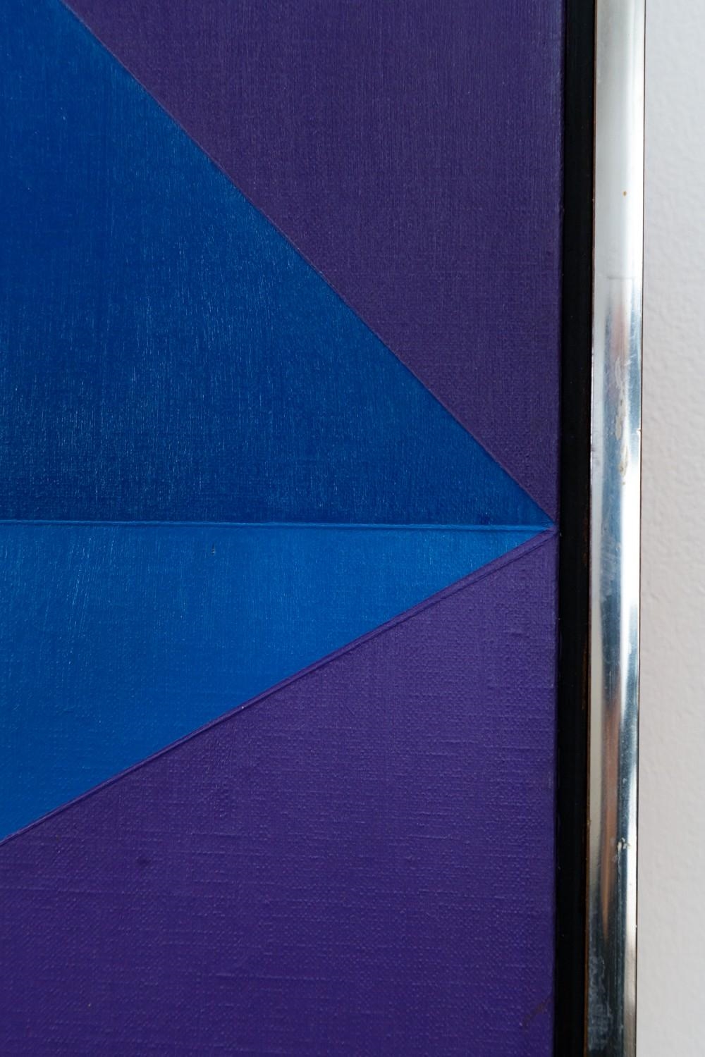 Florence Arnold | Two Dimensional Purple Sculpture No. 10 (1972 ...