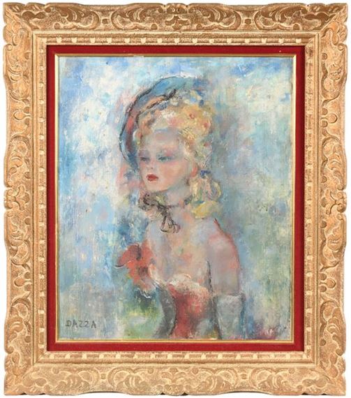 Louis Dazza | Portrait de femme | MutualArt