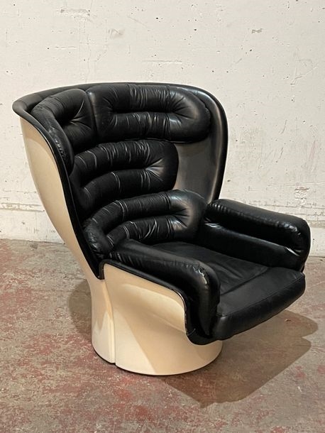 Joe Cesare Colombo | Fauteuil Elda (1960) | MutualArt