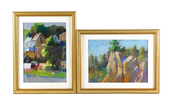 Frank Federico | scene with adjacent houses | MutualArt