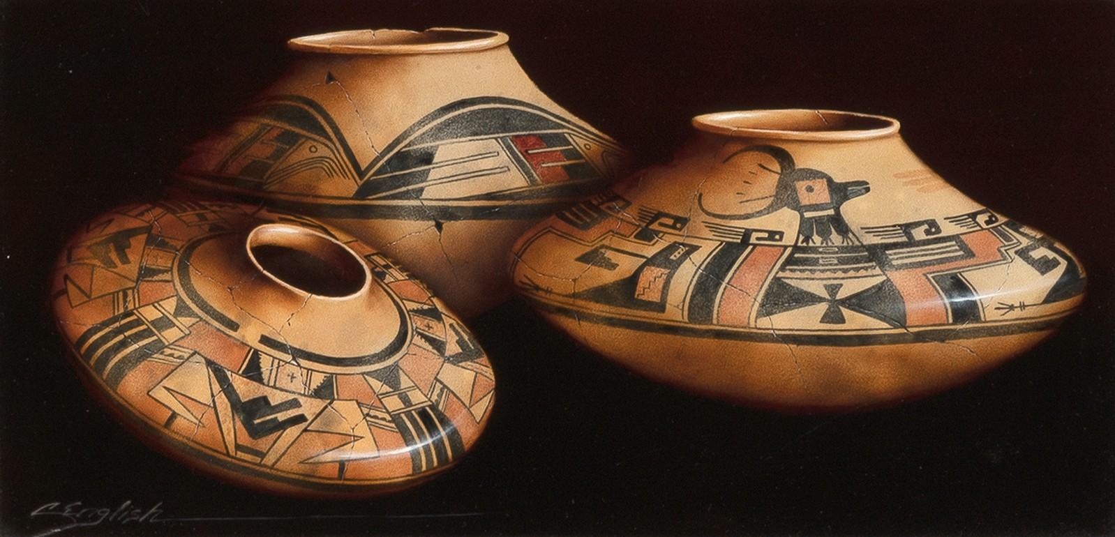 Cheryl English | Ancient Trio | MutualArt