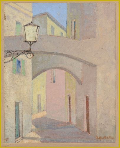 Oreste Albertini | Vecchio borgo | MutualArt
