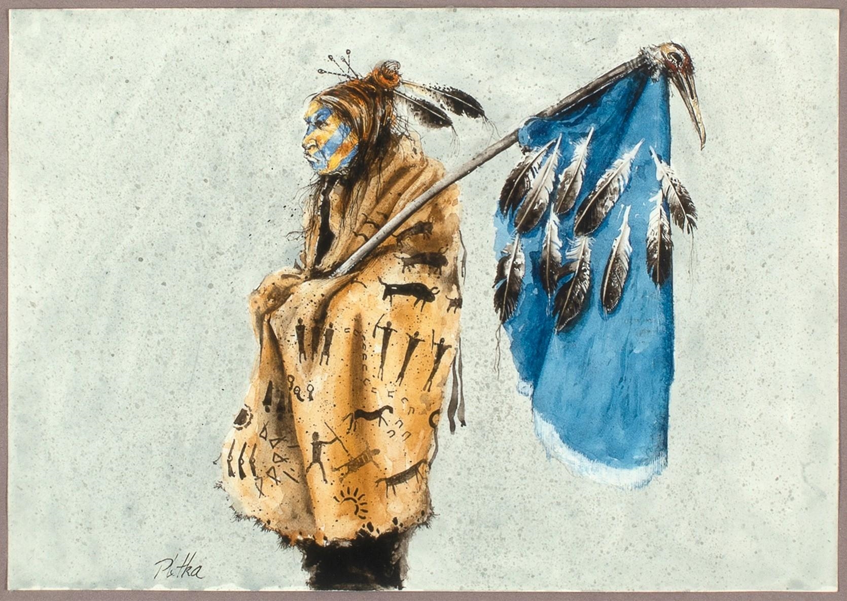 Paul Pletka | PA Paul Pletka bronze, Siksika, 1998 (1998) | MutualArt