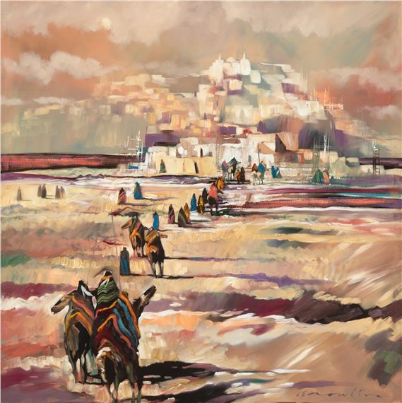 Bruce Carlton Nowlin | Promise Moon (1995) | MutualArt