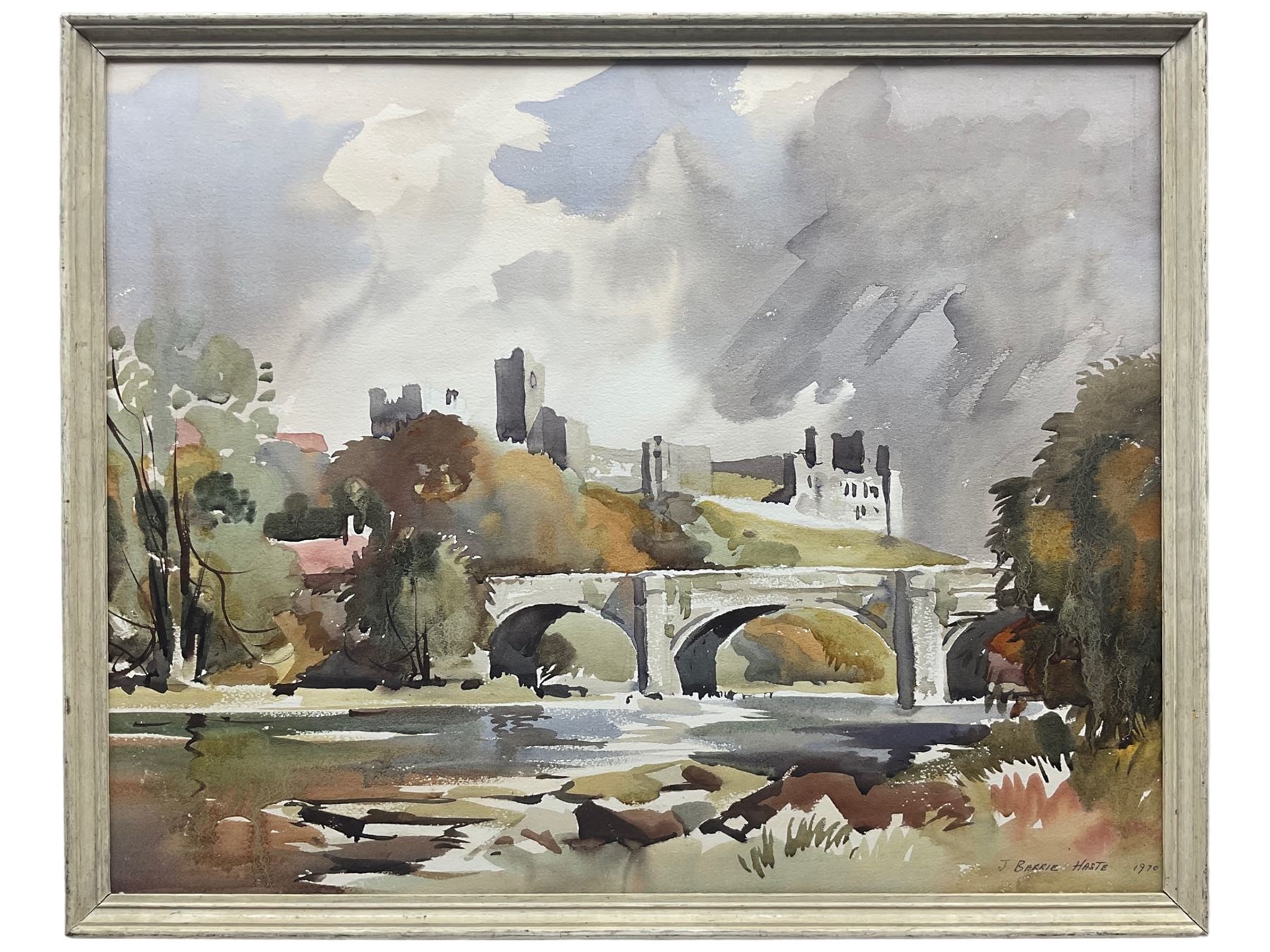 John Barrie Haste | Richmond Castle (1970) | MutualArt