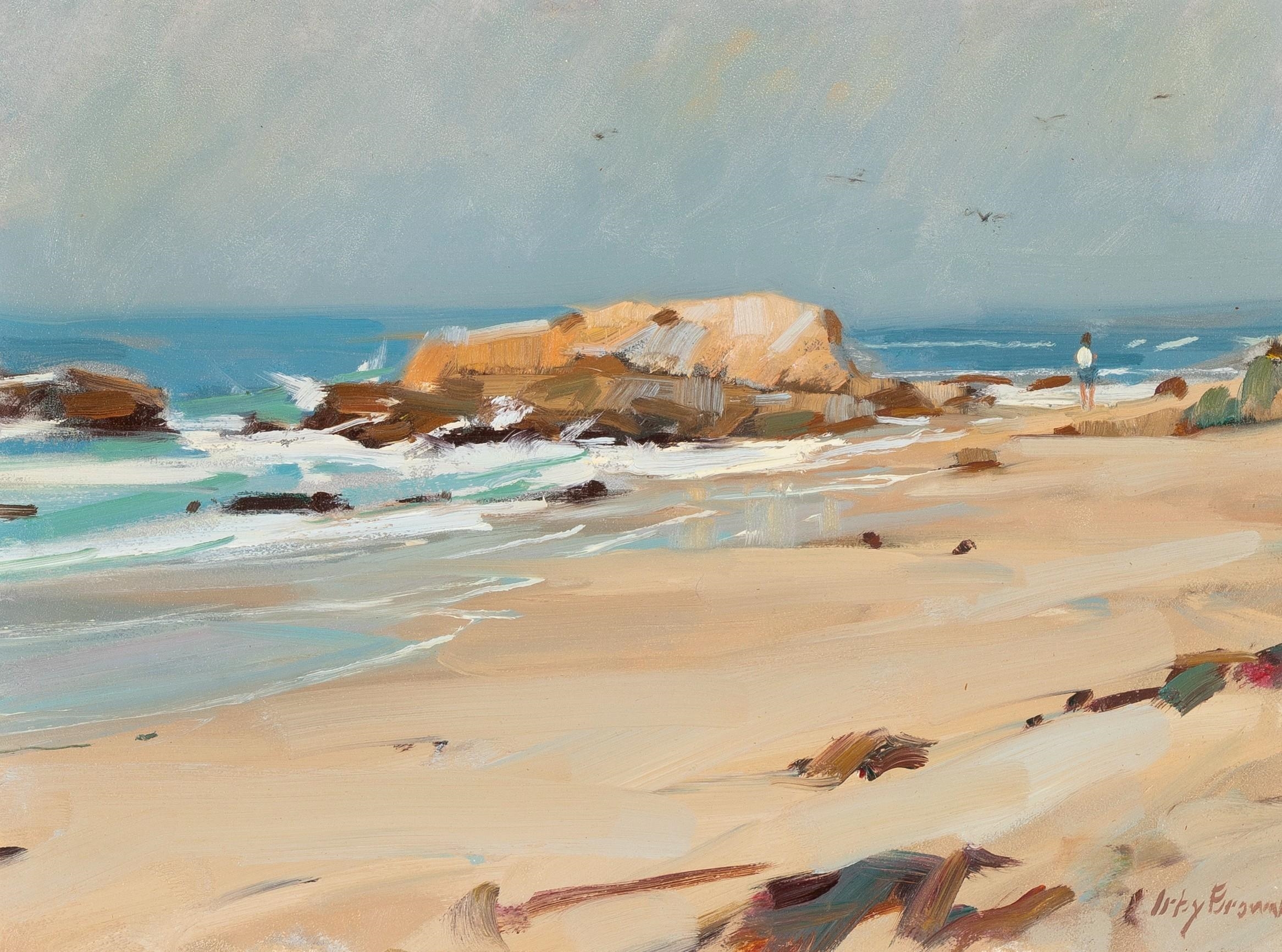 Irby Brown | Beach at Reef Point | MutualArt