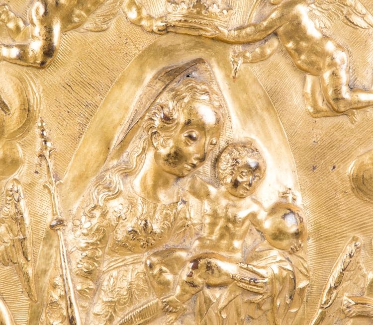 Italian School, 17th Century | The Coronation of the Virgin Mary ...