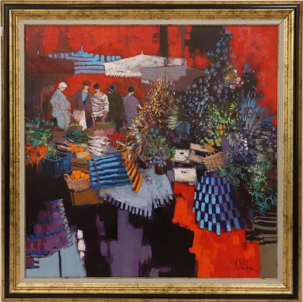 Claude Fauchère | The market | MutualArt