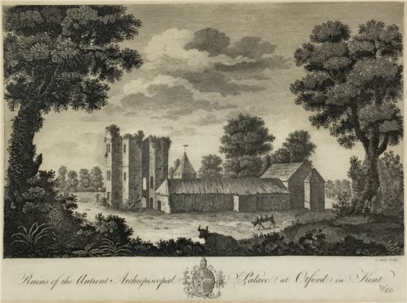 Edward Hasted | Ruins of the Ancient Archiepiscopal Palace at Otford in ...