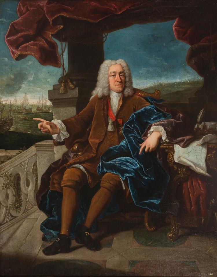 Hyacinthe Rigaud | Portrait of Samuel Bernard (1726) | MutualArt