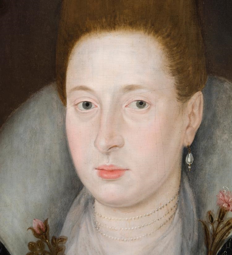 French School, 16th Century | Portrait of a Lady Arabella Stuard (16th ...