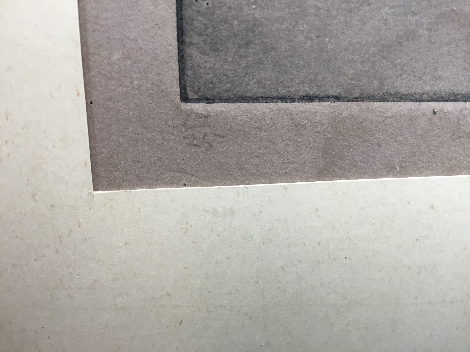 Ernst Hansen | two signed etchings 1920’s, Bison and Ploughman at ...