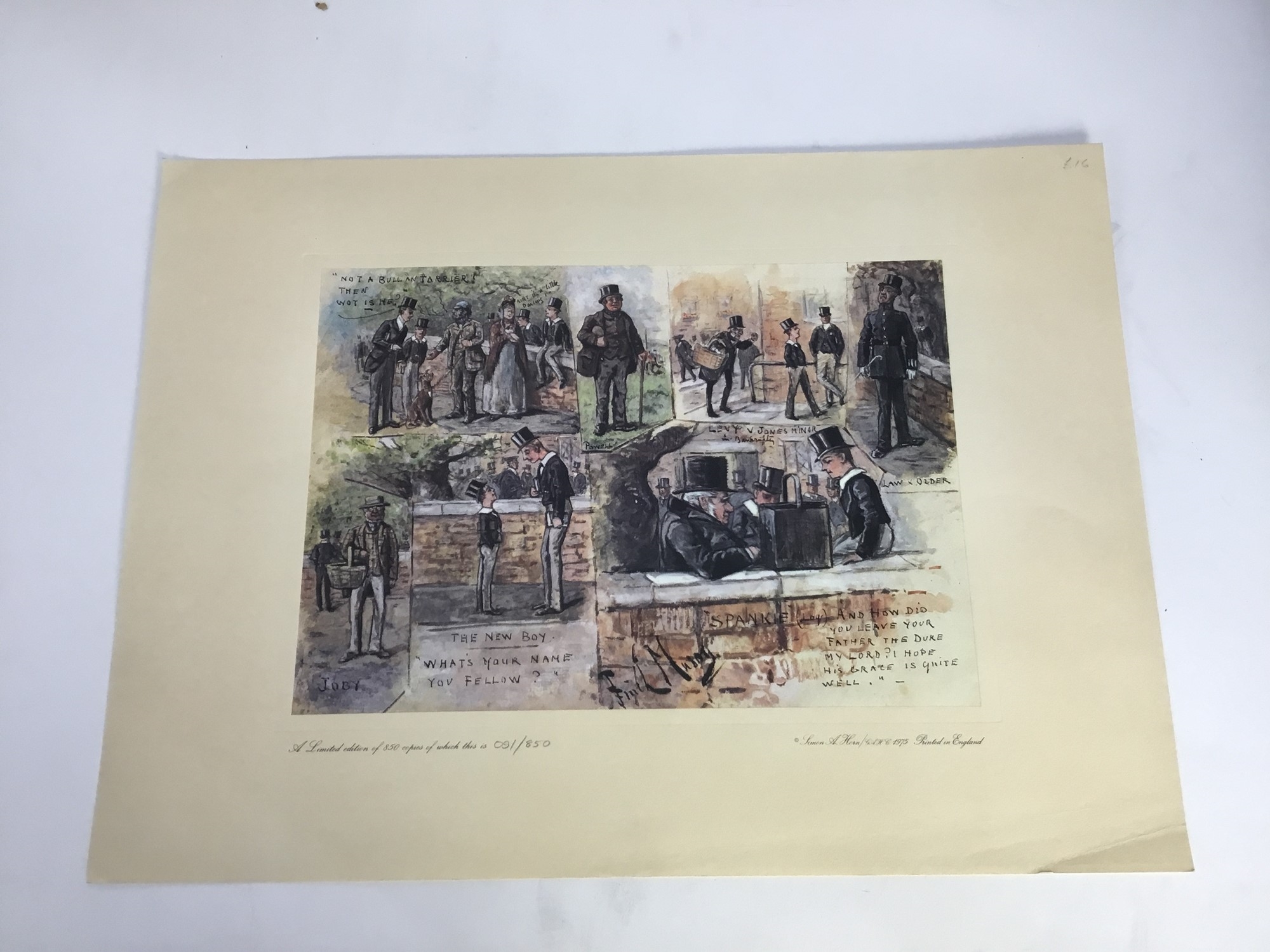 George Finch Mason | set of four limited edition prints of Eton ...