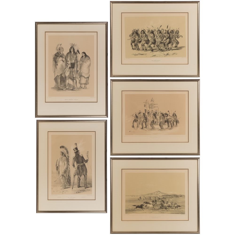 George Catlin | Native American tribes and their way of life | MutualArt