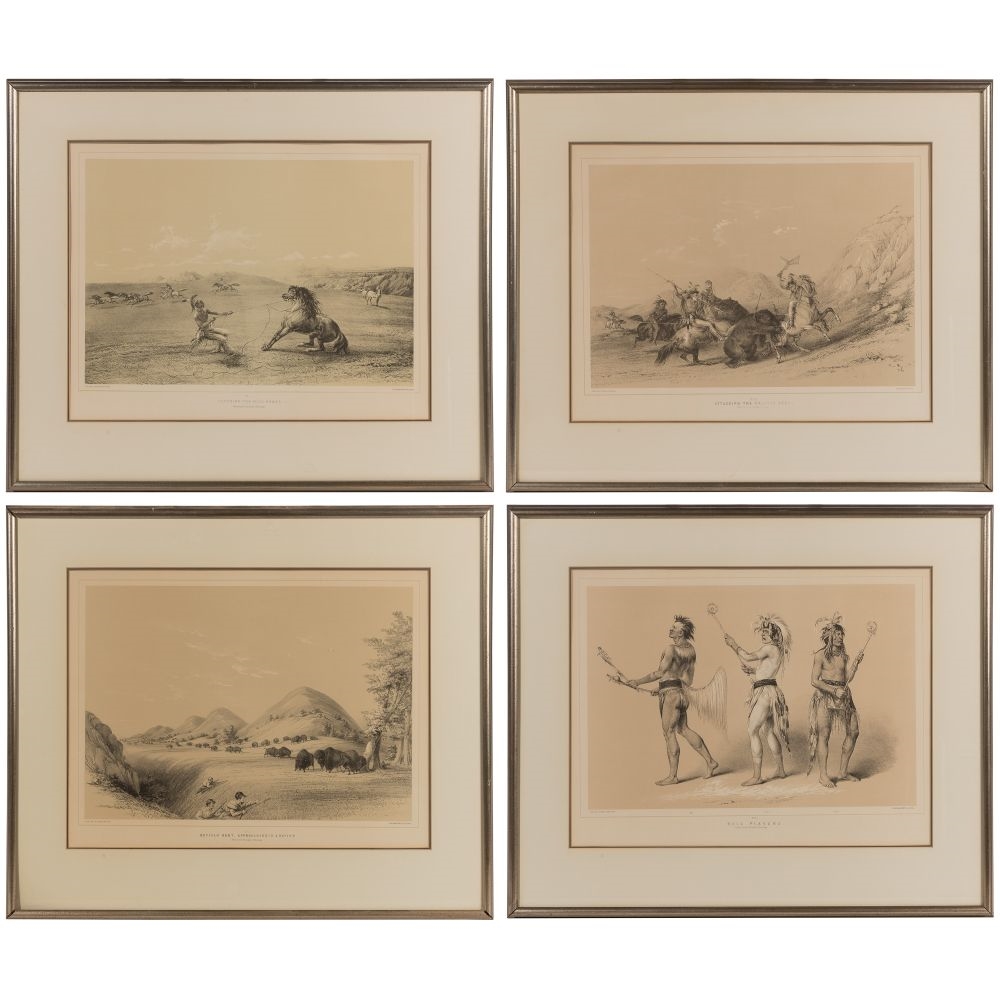 George Catlin | Portraits of Native American tribes and their way of ...