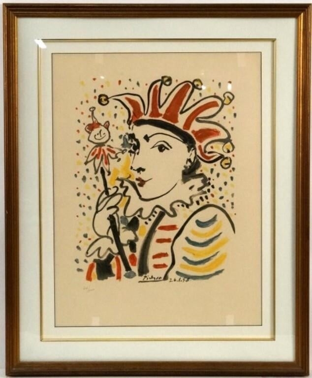 Pablo Picasso | Pablo Picasso 1958, Numbered Lithograph (1986) | MutualArt