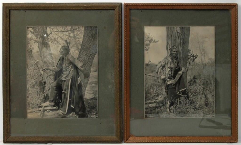Herman Heyn | Two works : STANDING BEAR-CHIEF ; BEAR FOOT CHIEF (1899 ...