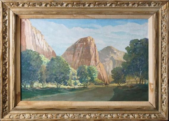 Carl Oscar Borg | Carl Oscar Borg (1879-1947) Landscape | MutualArt