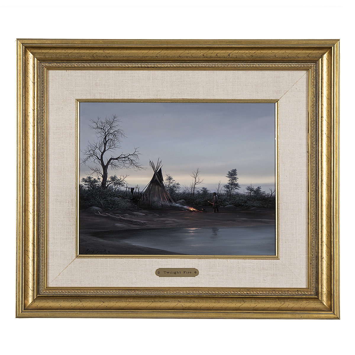 Gene Speck | Twilight Fire | MutualArt