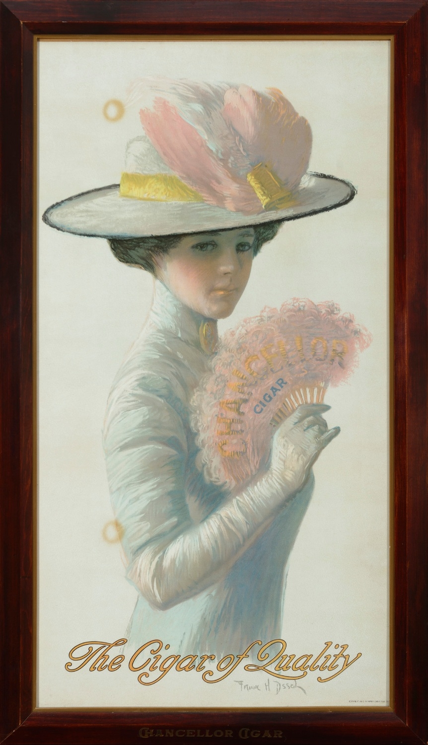 Frank H. Desch | Portrait of a Seated Woman in a Party Dress | MutualArt