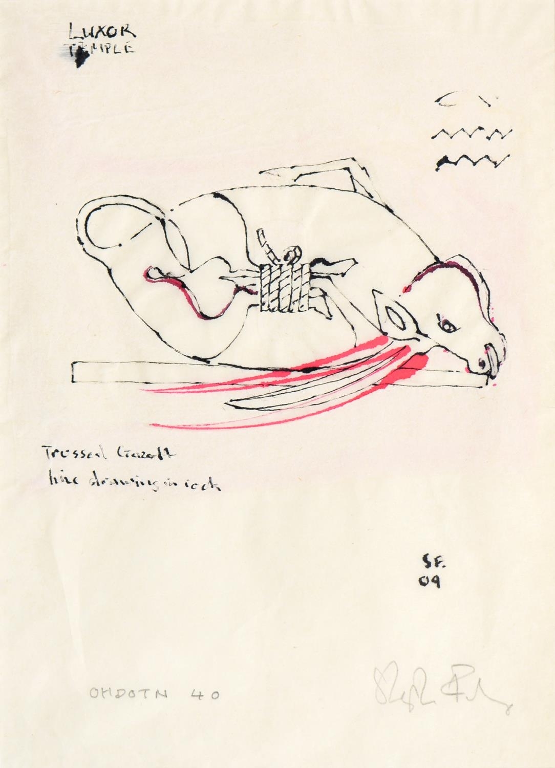 Stephen Farthing | - Trussed Gazelle, (1950) | MutualArt