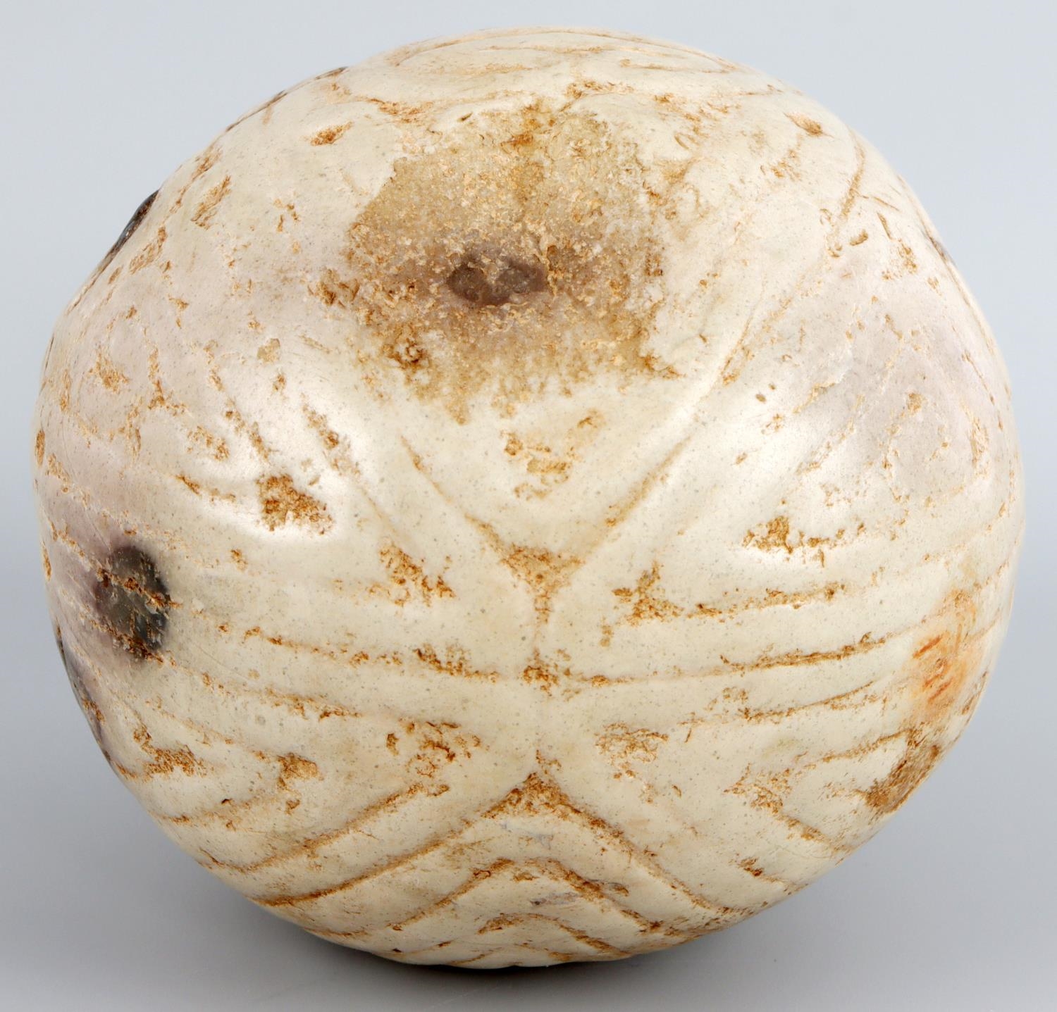 Larry Roberts | TAINO PRECOLUMBIAN CEREMONIAL BALL BIRD PATTERN | MutualArt