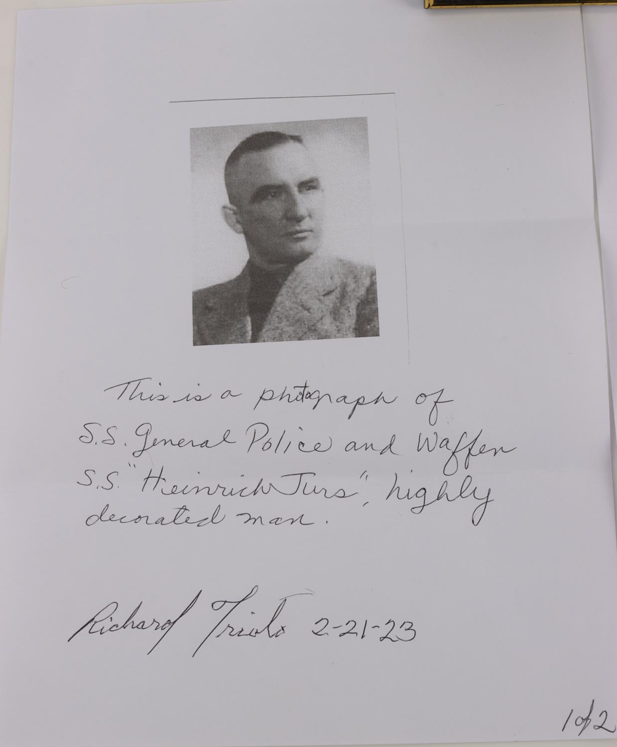 Heinrich Steinhagen | WWII GERMAN ADOLF HITLER | MutualArt