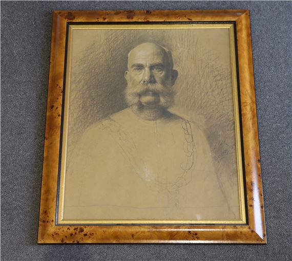 Leopold Horowitz | portrait of Kaiser Franz Joseph I (1898) | MutualArt