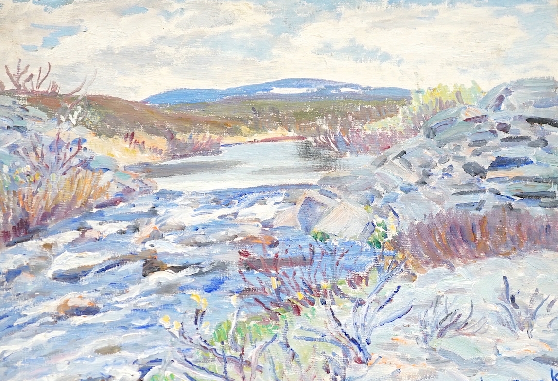 Elizabeth Lamorna Kerr | River landscape | MutualArt