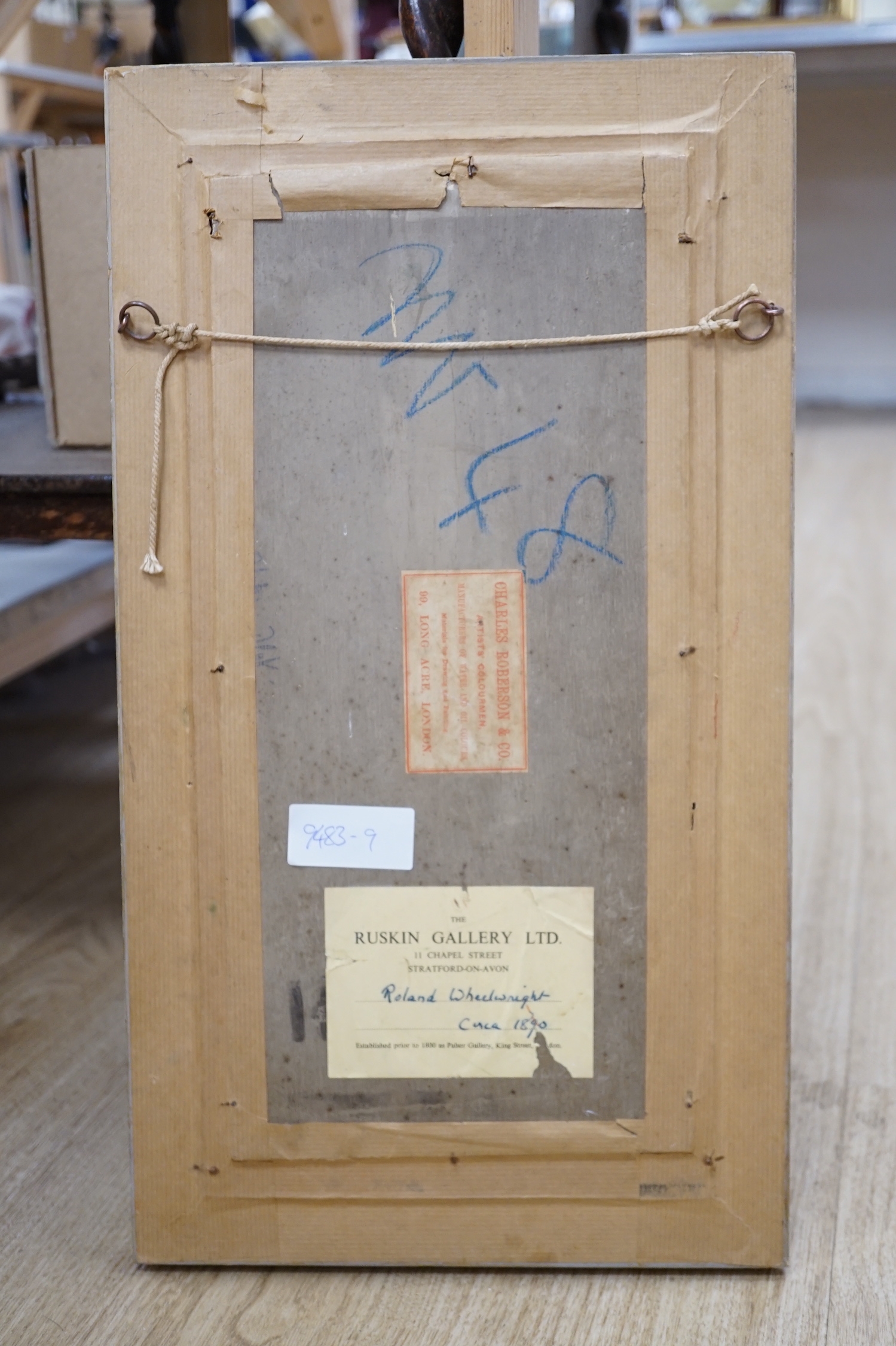 Roland Wheelwright | Running horse in a landscape | MutualArt