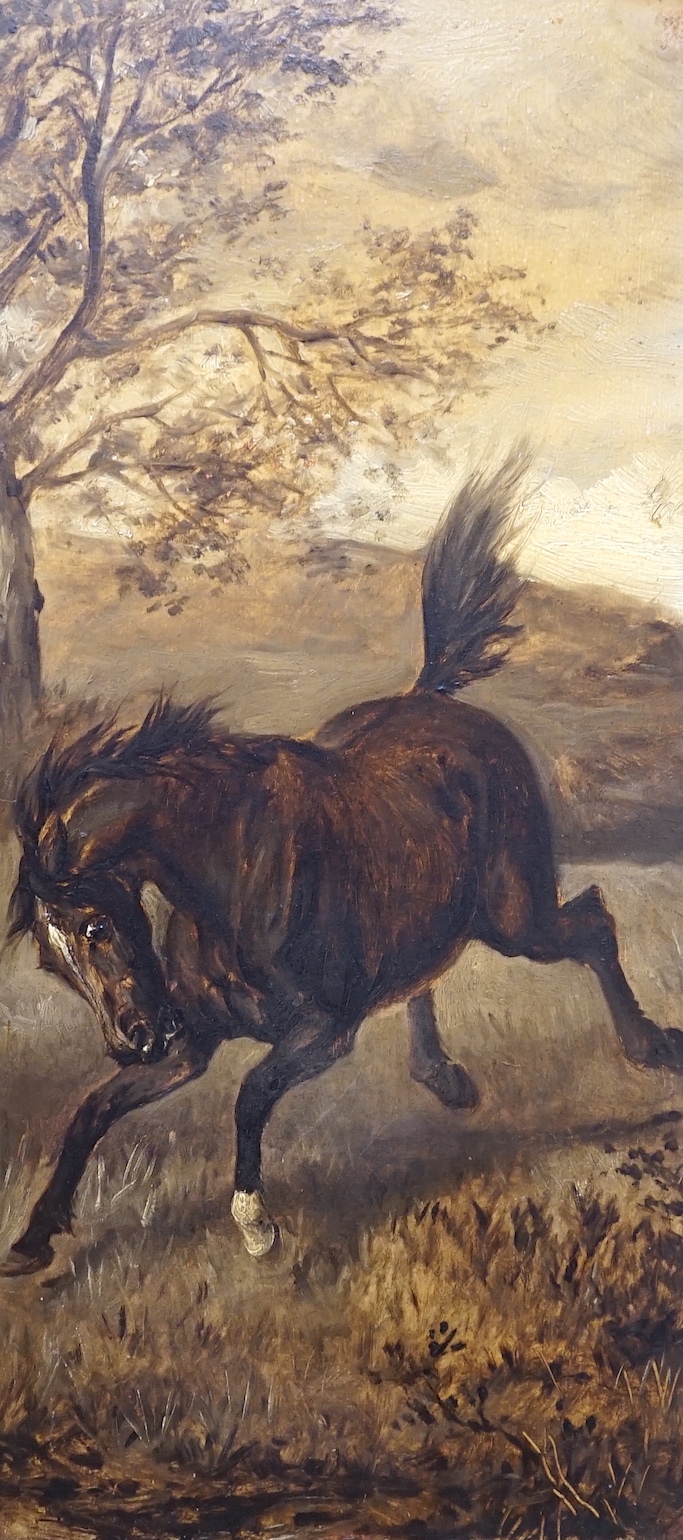 Roland Wheelwright | Running horse in a landscape | MutualArt