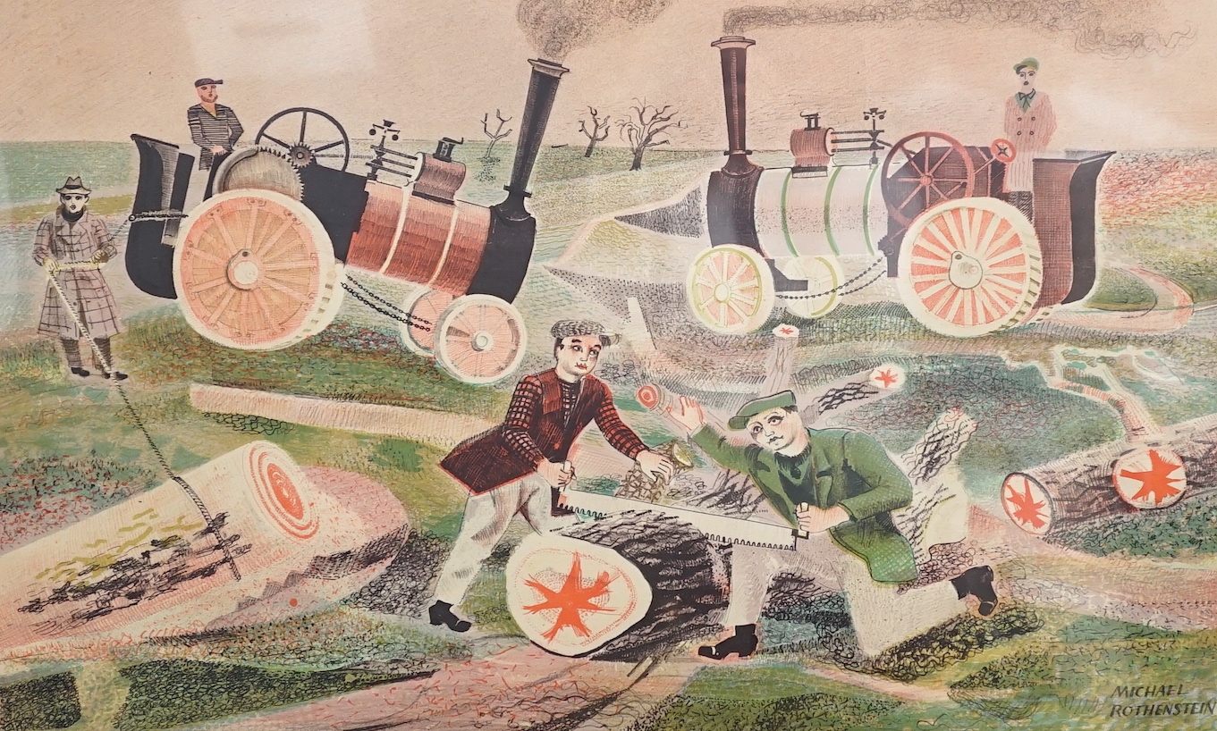 Michael Rothenstein | Timber felling in Essex | MutualArt