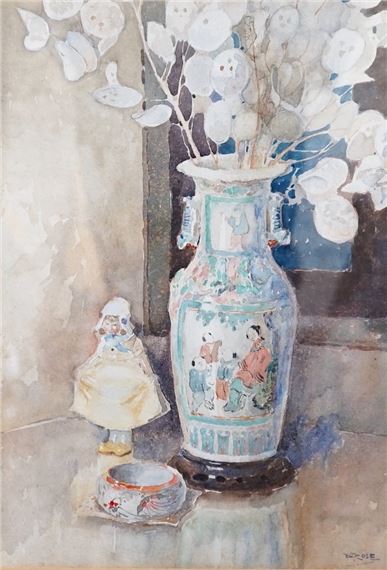 David Thomas Rose | watercolour | MutualArt