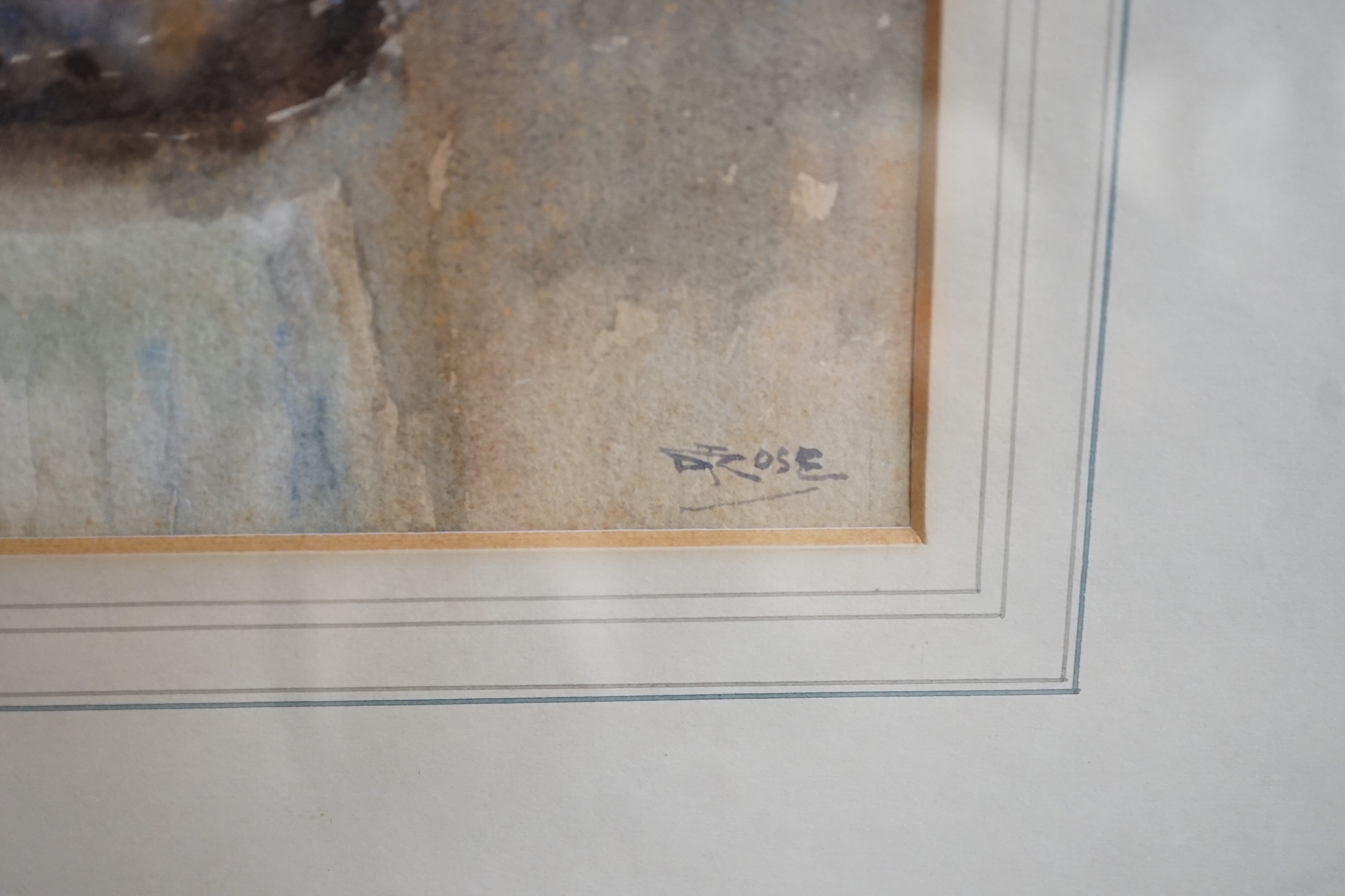 David Thomas Rose | watercolour | MutualArt