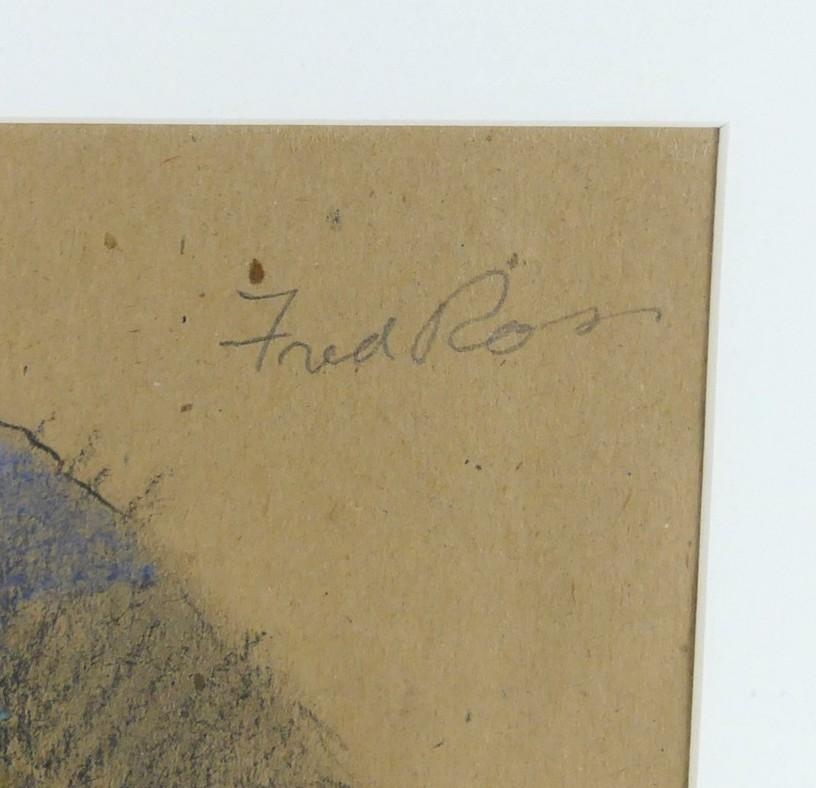 Fred Ross | Nude with Blue Hat | MutualArt