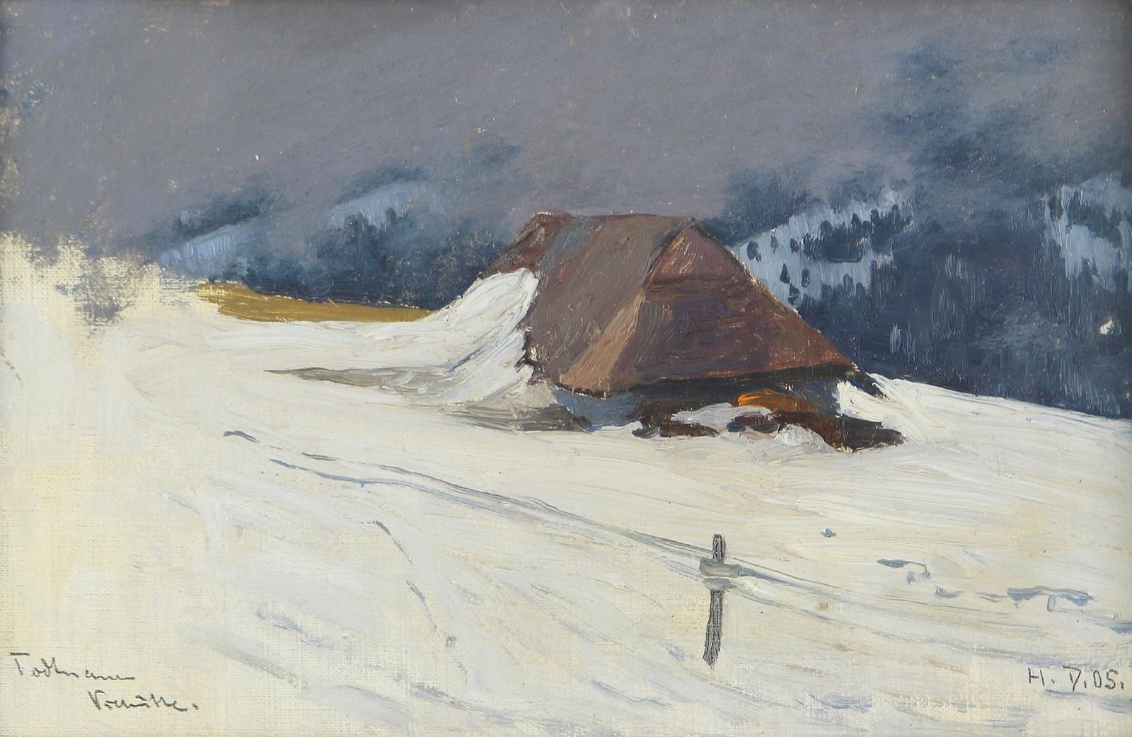 Hermann Dischler | Blick in die Berge - view of the mountains (1929 ...
