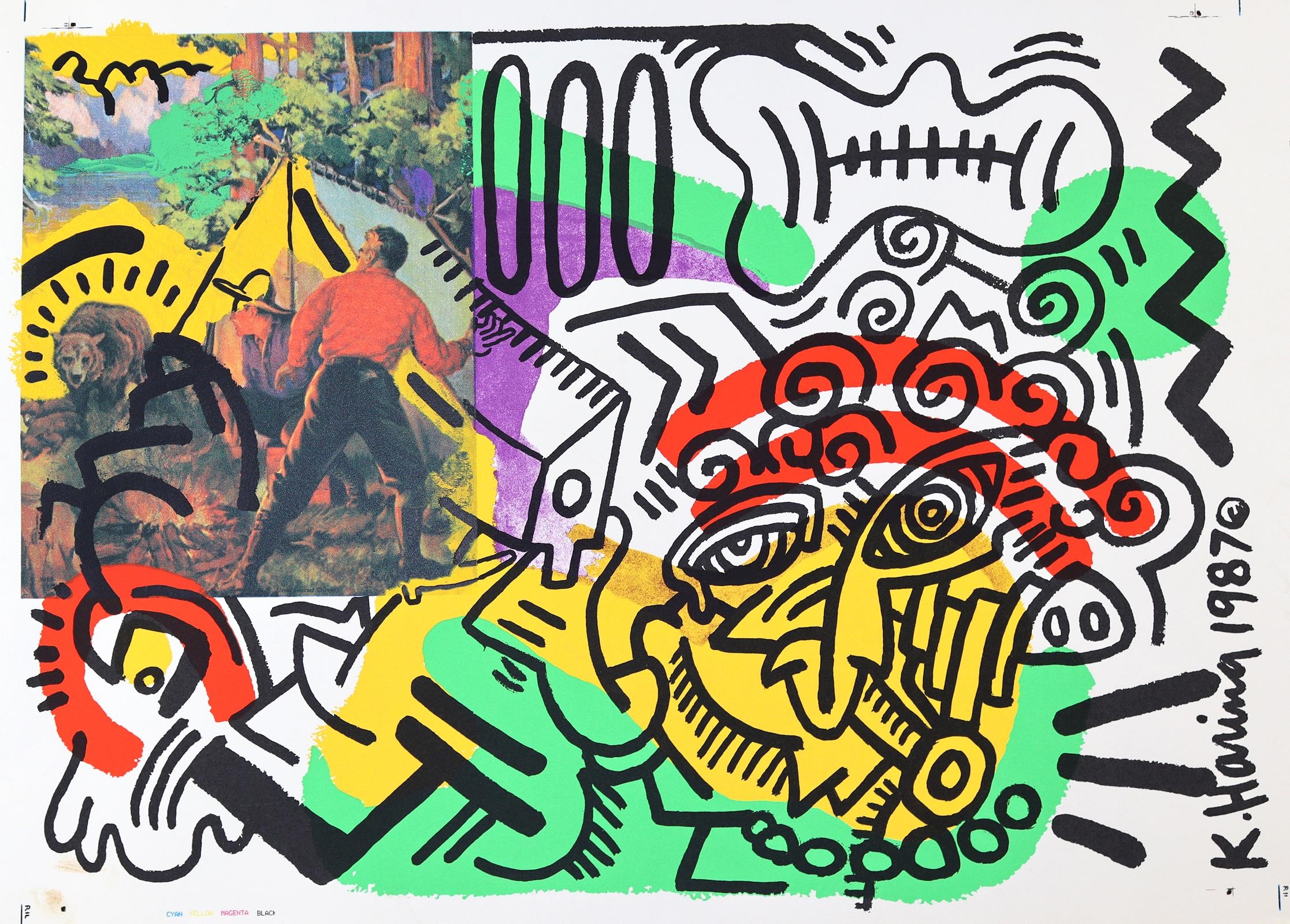 Keith Haring | Sportswear International Cover (1987) | MutualArt