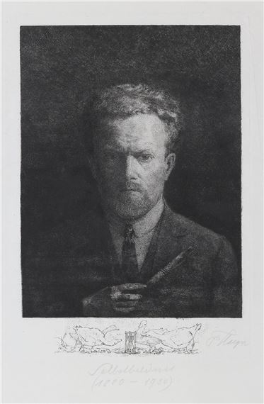 Ferdinand Staeger | Selbstbildnis (1880-1930) (1880 - 1930) | MutualArt