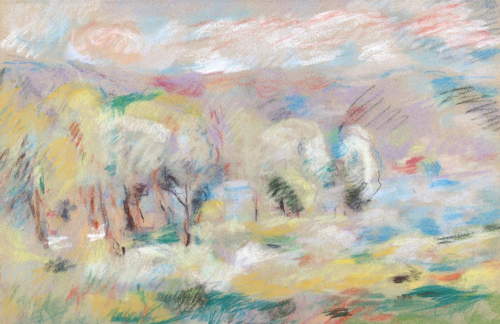 Manfred Henninger | Landschaft mit Bäumen | MutualArt