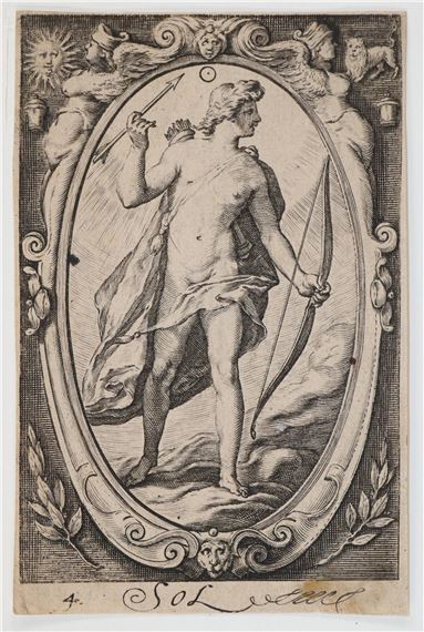 Jacob Matham | Sol (1560) | MutualArt