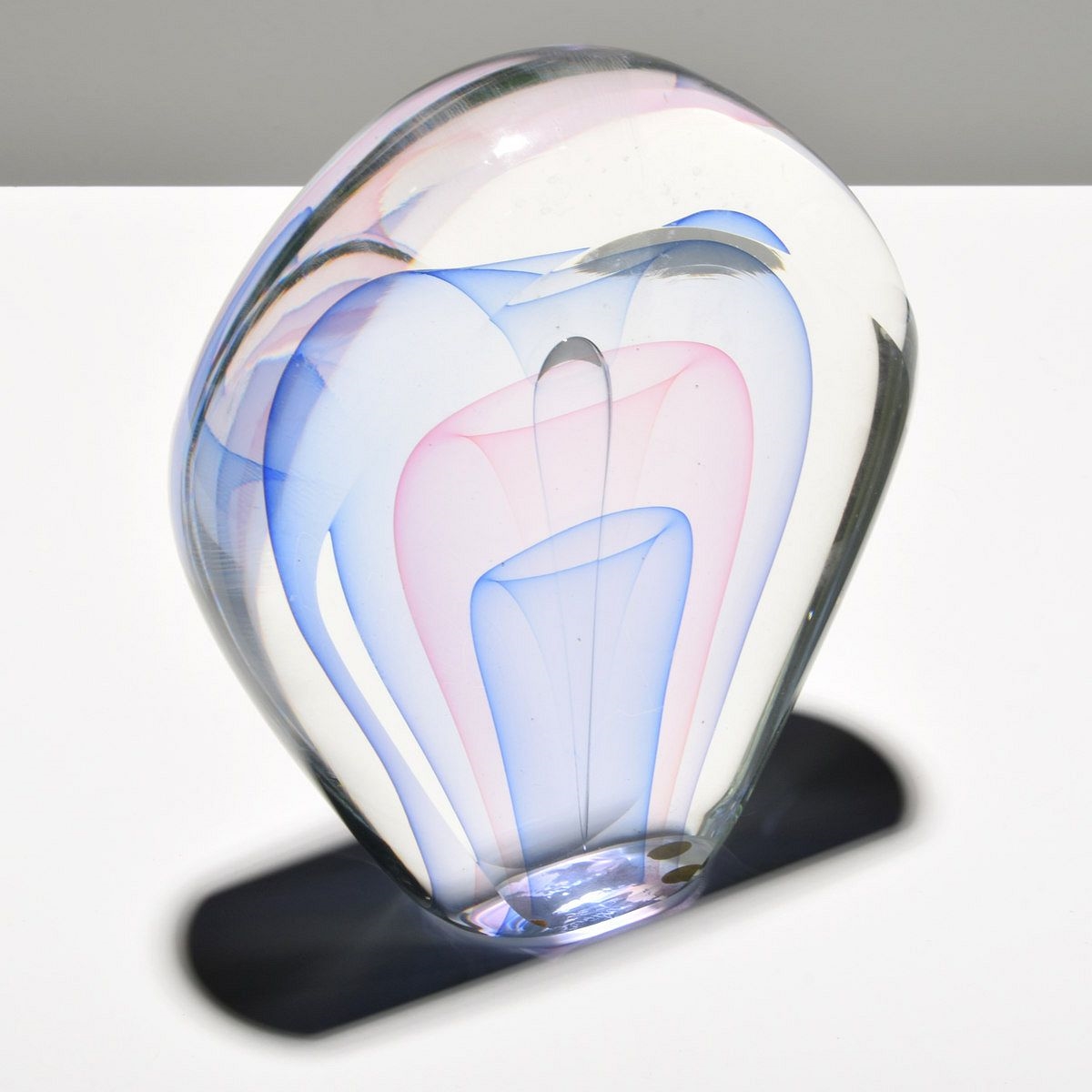 Edward Nesteruk | 2 Art Glass Sculptures (1982) | MutualArt