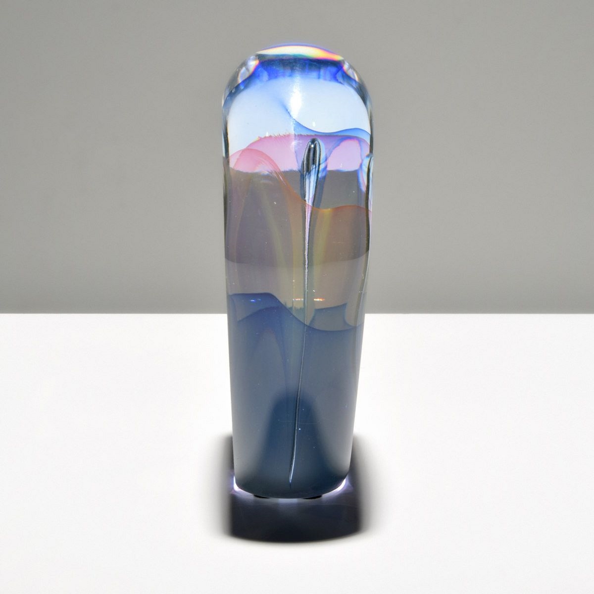 Edward Nesteruk | 2 Art Glass Sculptures (1982) | MutualArt