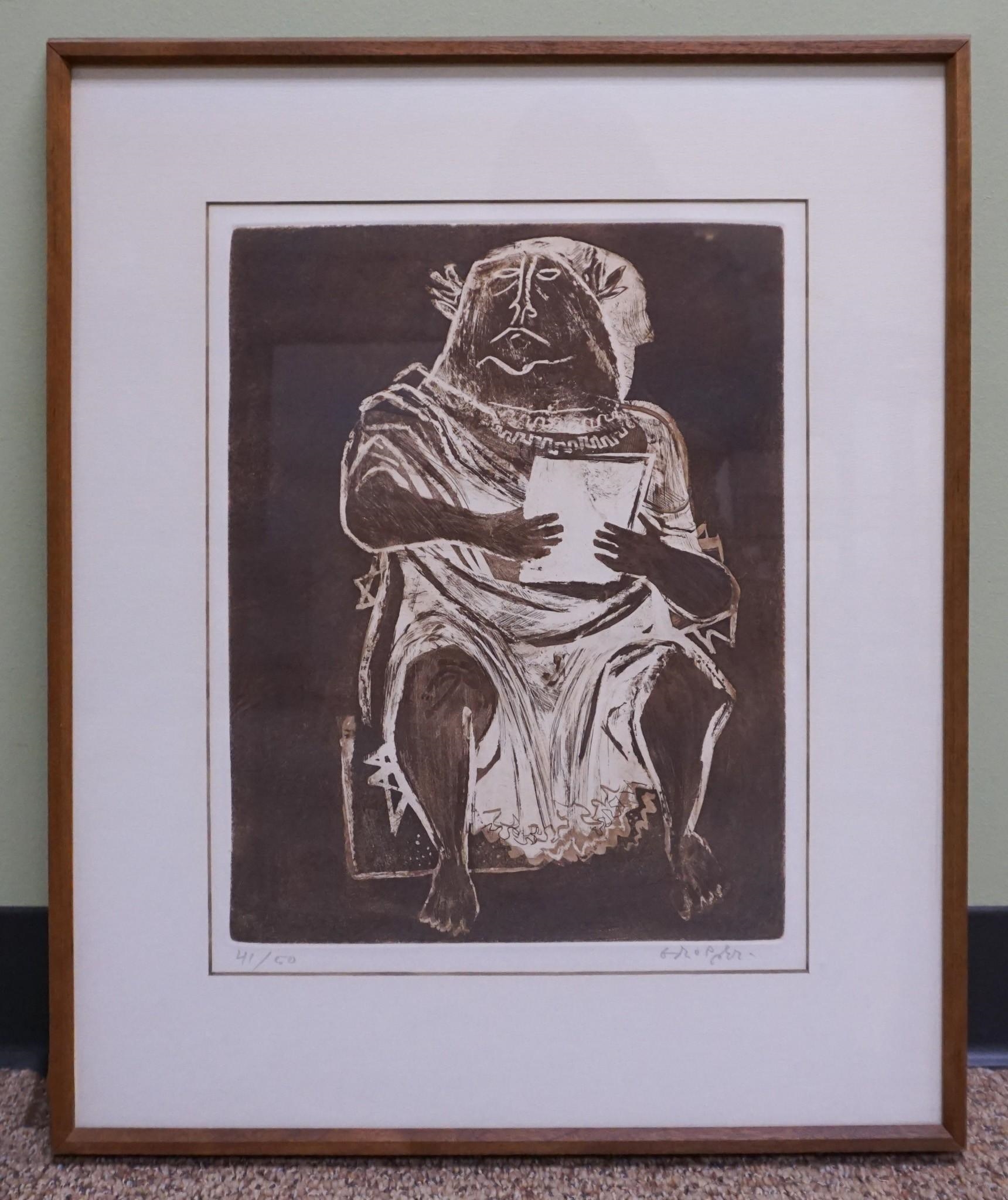 William Gropper | Seated Roman Man | MutualArt