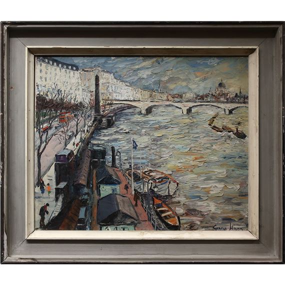 George Hann | THE SEINE RIVER, PARIS | MutualArt