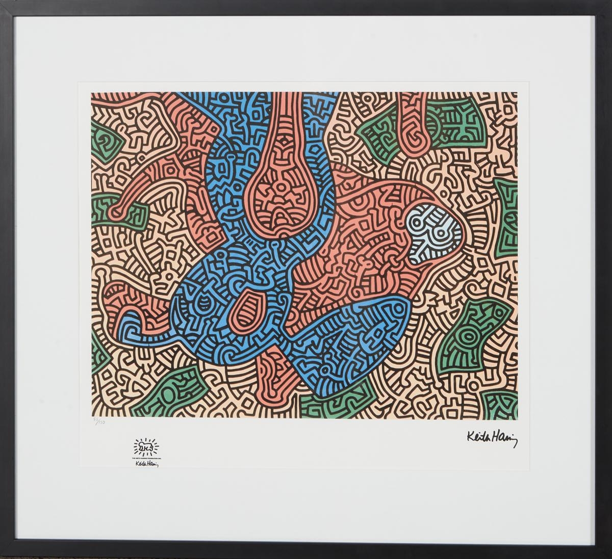 Keith Haring | KEITH HARING Piglet Goes Shopping 75/150 | MutualArt