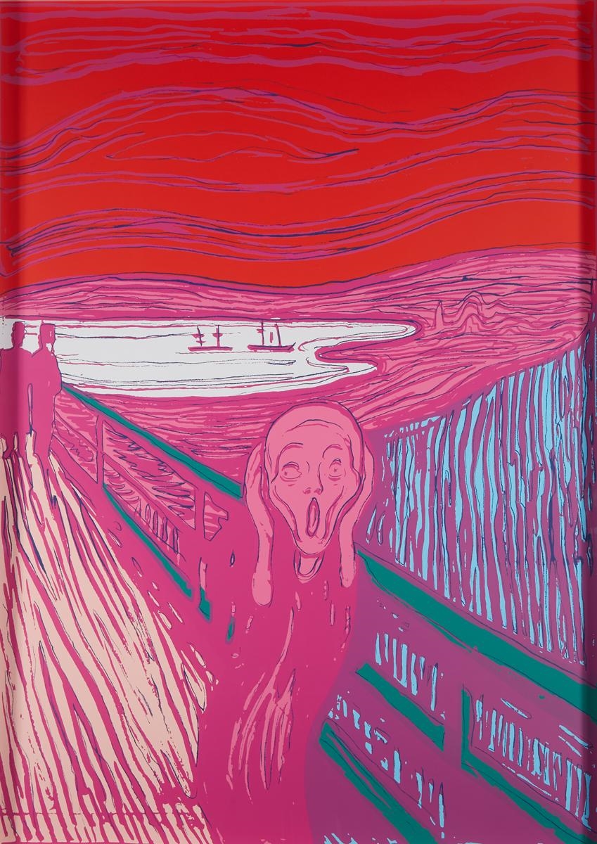 Andy Warhol | The Scream - Pink | MutualArt