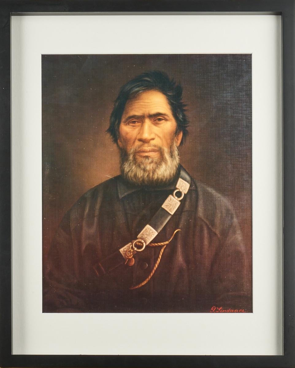 Gottfried Lindauer | GOTTFRIED LINDAUER Wiremu Tamehana Tarapipipi Te ...