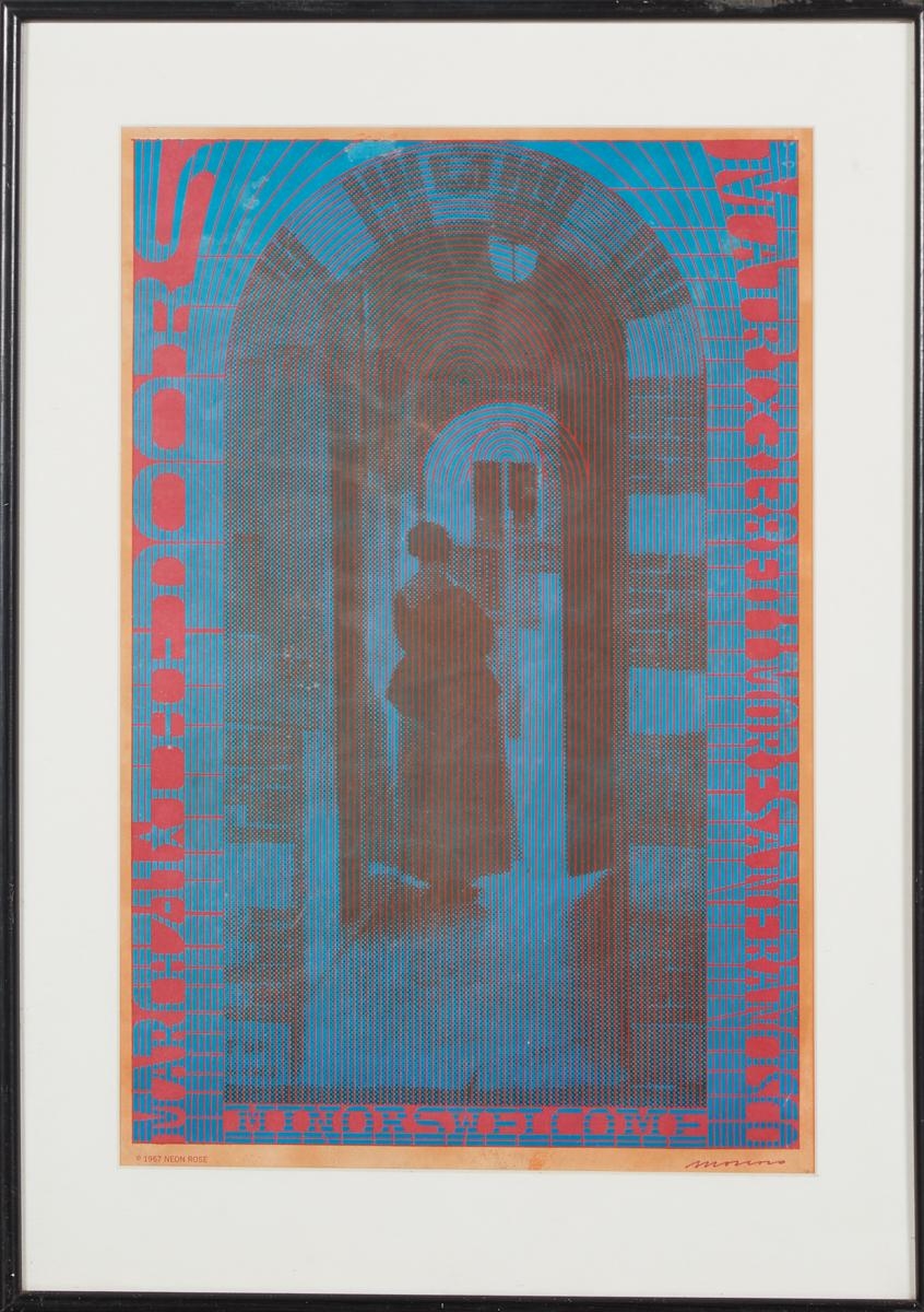 Victor Moscoso | VICTOR MOSCOSO The Doors at the Matrix in San ...